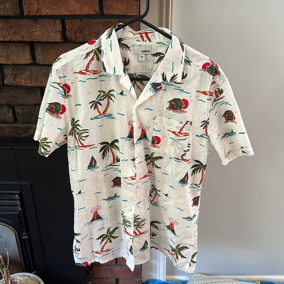 Merona | Shirts | Hawaiian Shirt | Poshmark